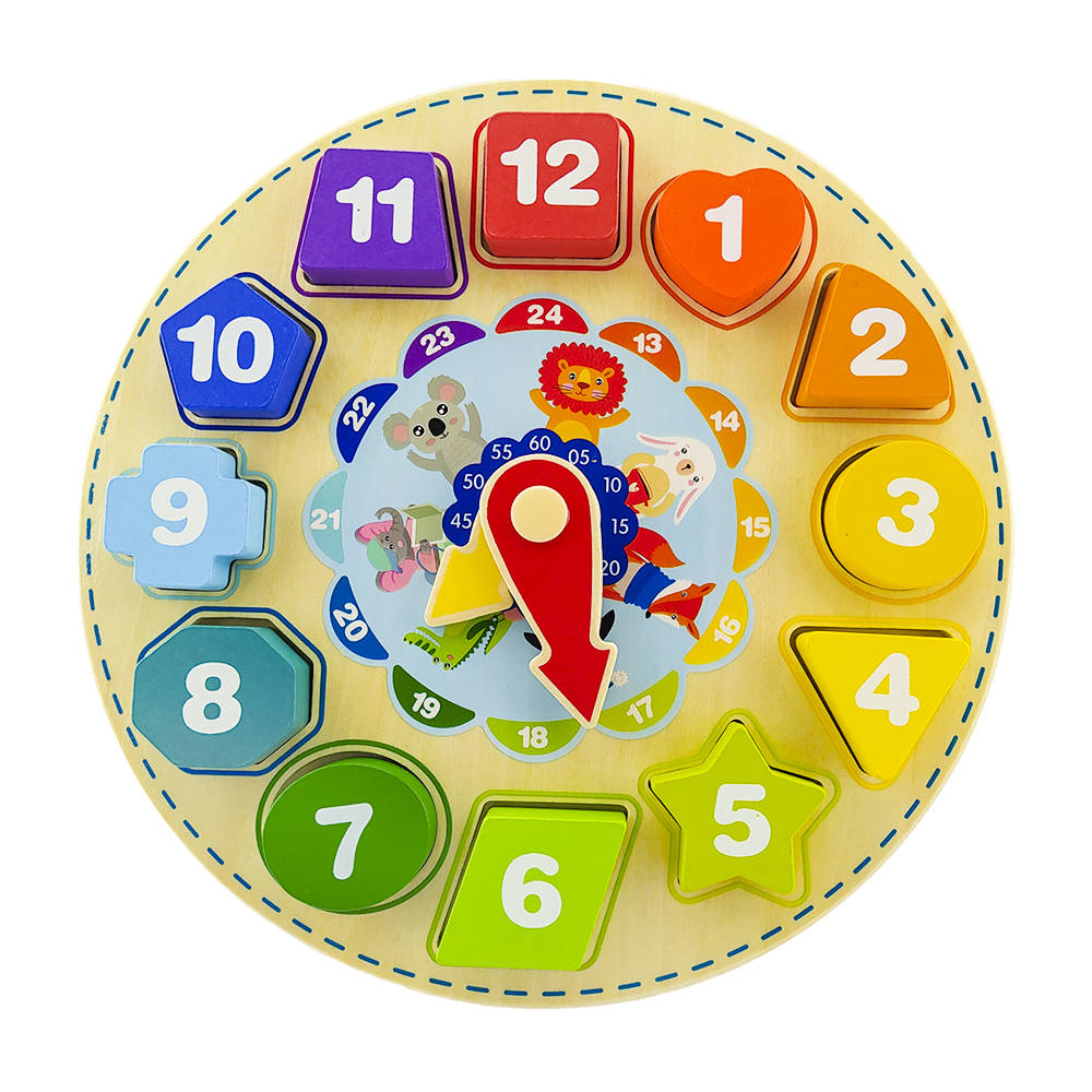 JUEGO DIDÁCTICO MADERA (RELOJ) DURBAN