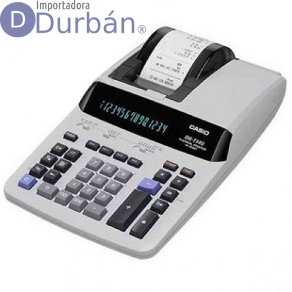 CALCULADORA IMPRESION 14DIG DR-140 CASIO