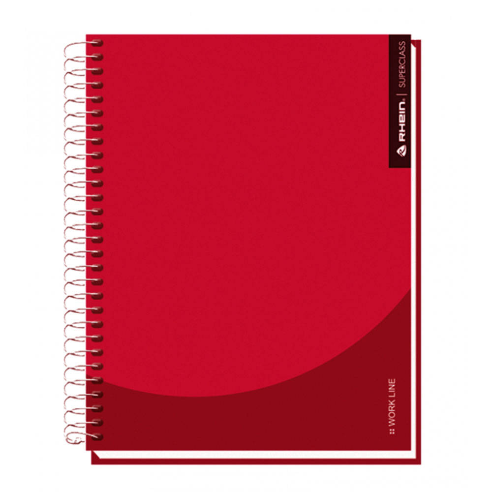 CUADERNO CARTA CUADRICULADO 150 HOJAS 7MM WORKLINE RHEIN