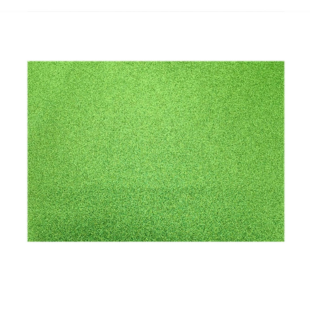 GOMA EVA 40X60CMX02MM 01 UNID GLITTER VERDE CLARO HAND