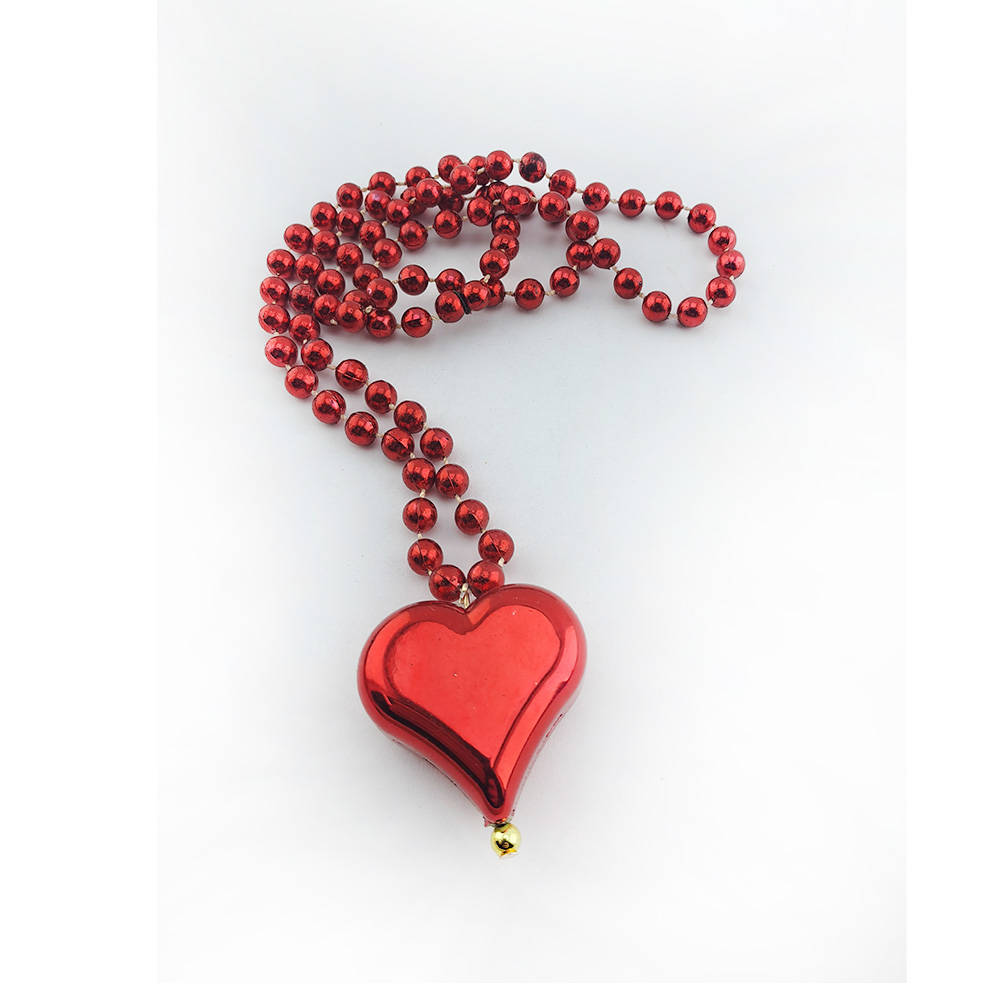 COLLAR FIESTA 01 UNID CORAZONES DIFERENTES COLORES PARTY
