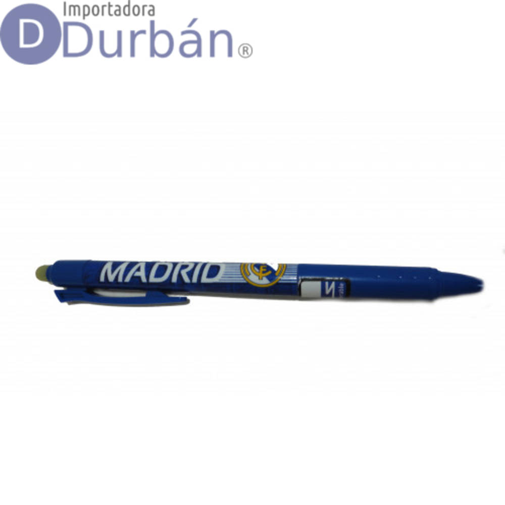 REAL MADRID BOLIGRAFO TINTA BORRABLE BB-01-R