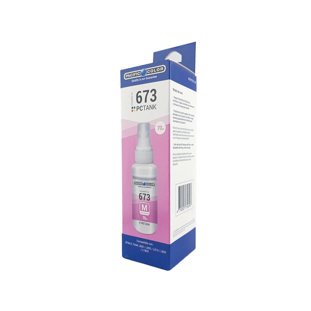 TINTA EPSON T673620 LIGHT MAGENTA 70ML PACIFIC COLOR