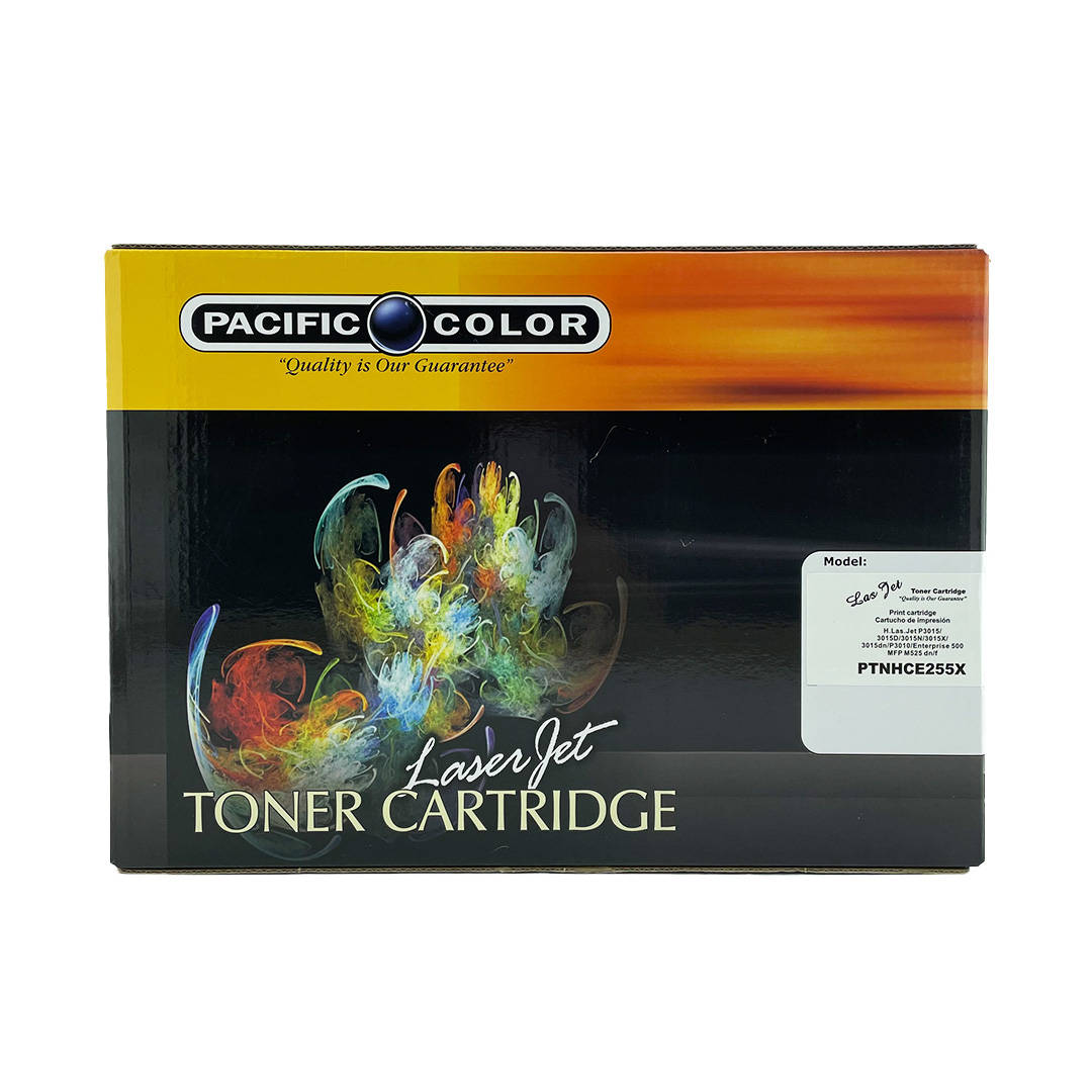 TONER HP 55X CE255X BLACK PACIFIC COLOR