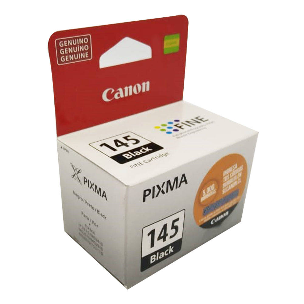 CARTRIDGE CANON PG-145 8ML BLACK ORIGINAL