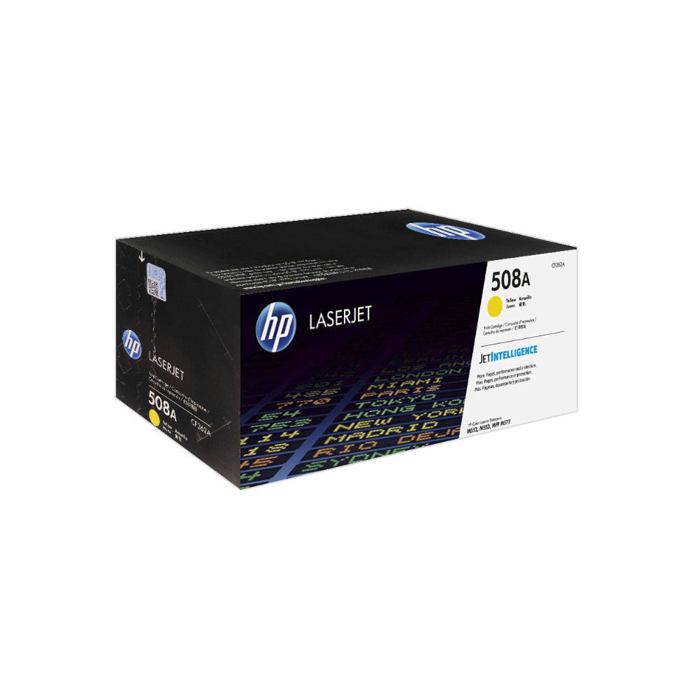 TONER HP 508A LASERJET CF362A YELLOW ORIGINAL